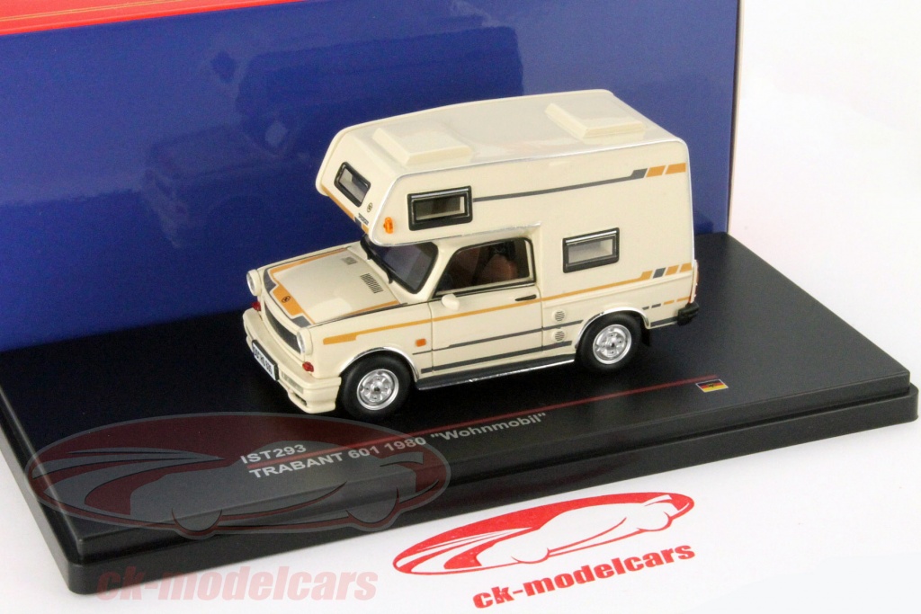 Ixo 1:43 Trabant 601 Year 1980 Caravan beige IST IST293 model car ...
