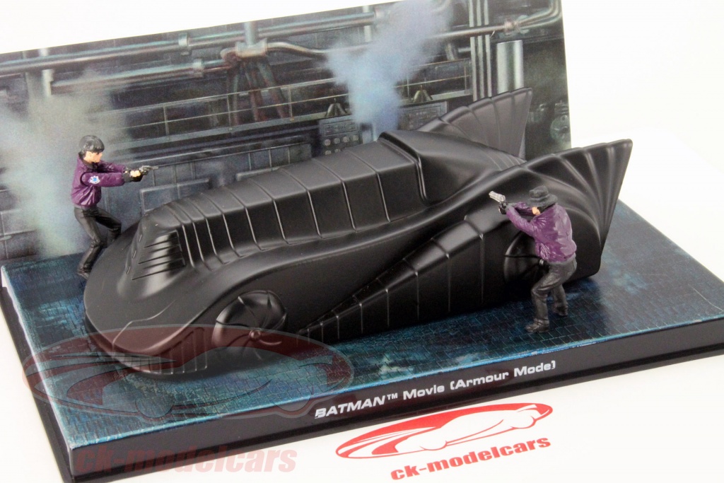 Ixo 1:43 DC Batman Automobilia Collection Batmobile Movie Batman 1989 ...