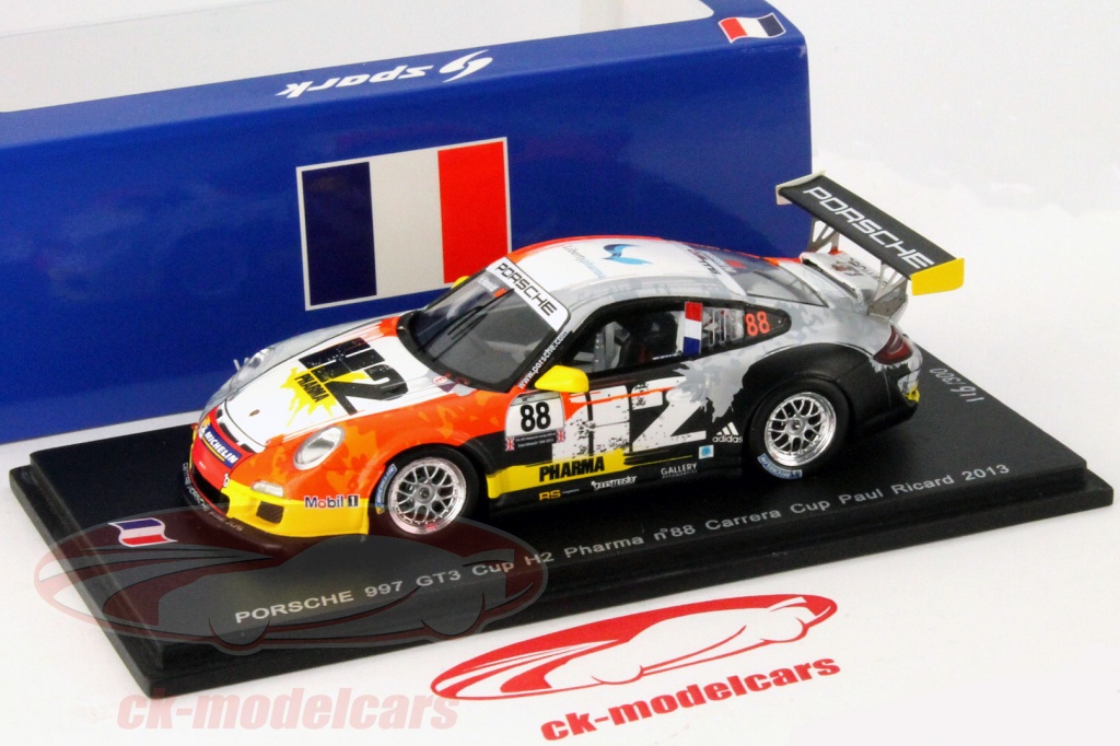 Spark 1:43 H. Hassid Porsche 911 (997) GT3 Cup #88 Carrera Cup Paul ...