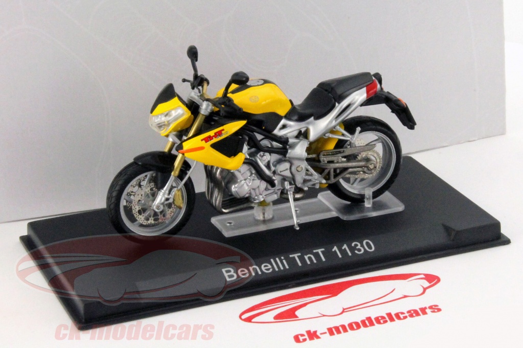 Altaya 1:24 Benelli TnT 1130 gelb / schwarz CK919615 Modellauto CK919615