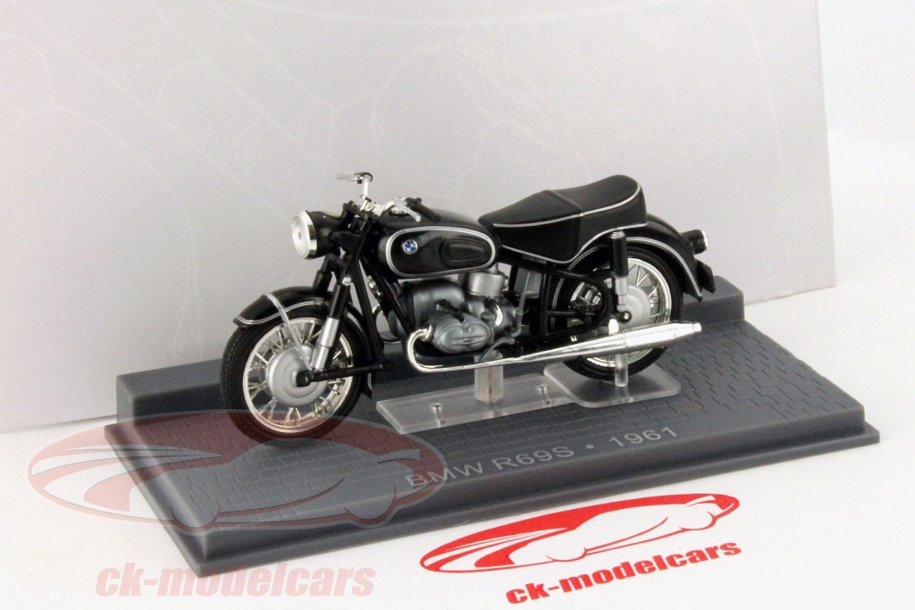 Altaya 1:24 BMW R69 S year 1961 black CK919572 model car CK919572