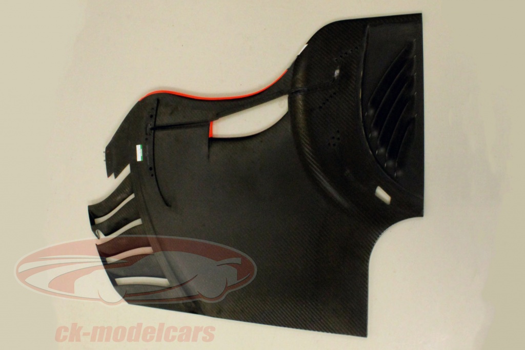 Marussia MR02 Bianchi / Chilton Formula 1 2013 rear wing end plate