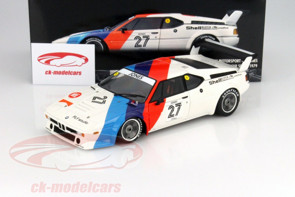 Minichamps 1:18 BMW M1 Procar E26 #27 Procar Series 1979 Jones 183 ...