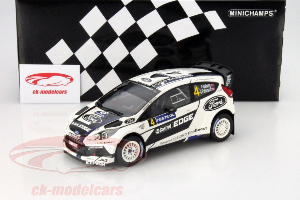 Minichamps 1:18 Ford Fiesta RS WRC #4 Rally Finland 2012 Solberg ...