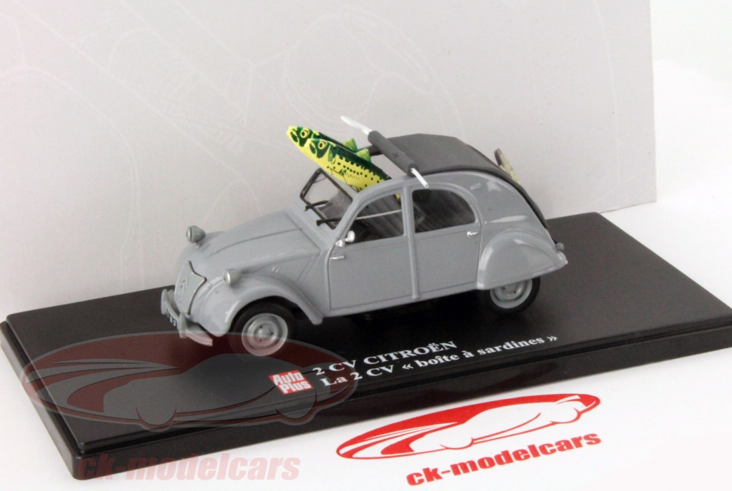Altaya 1:43 Citroen 2CV Box Sardines gray CK919737 model car CK919737