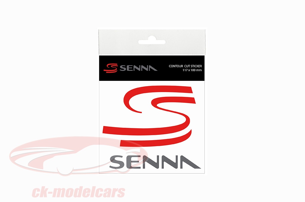 Ayrton Senna Sticker Double S 117 x 100 mm AS-14-890 AS-14-890 ...