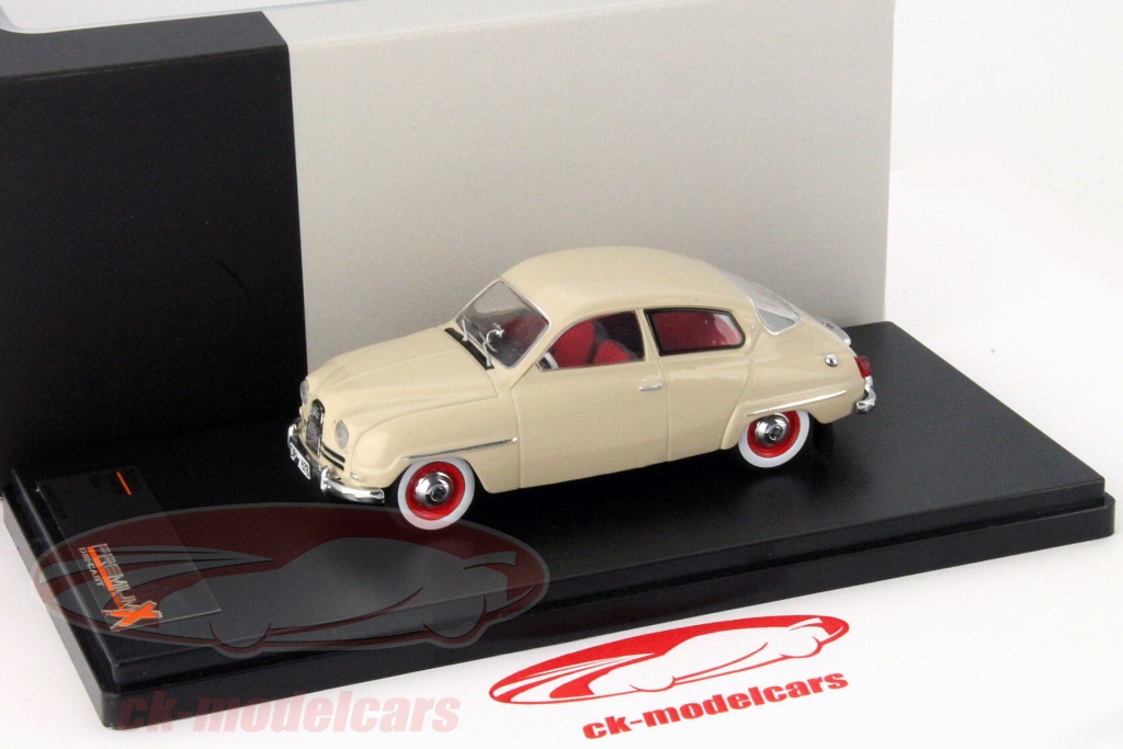 Premium X 1:43 Saab 96 Year 1964 beige PRD375 model car PRD375 ...