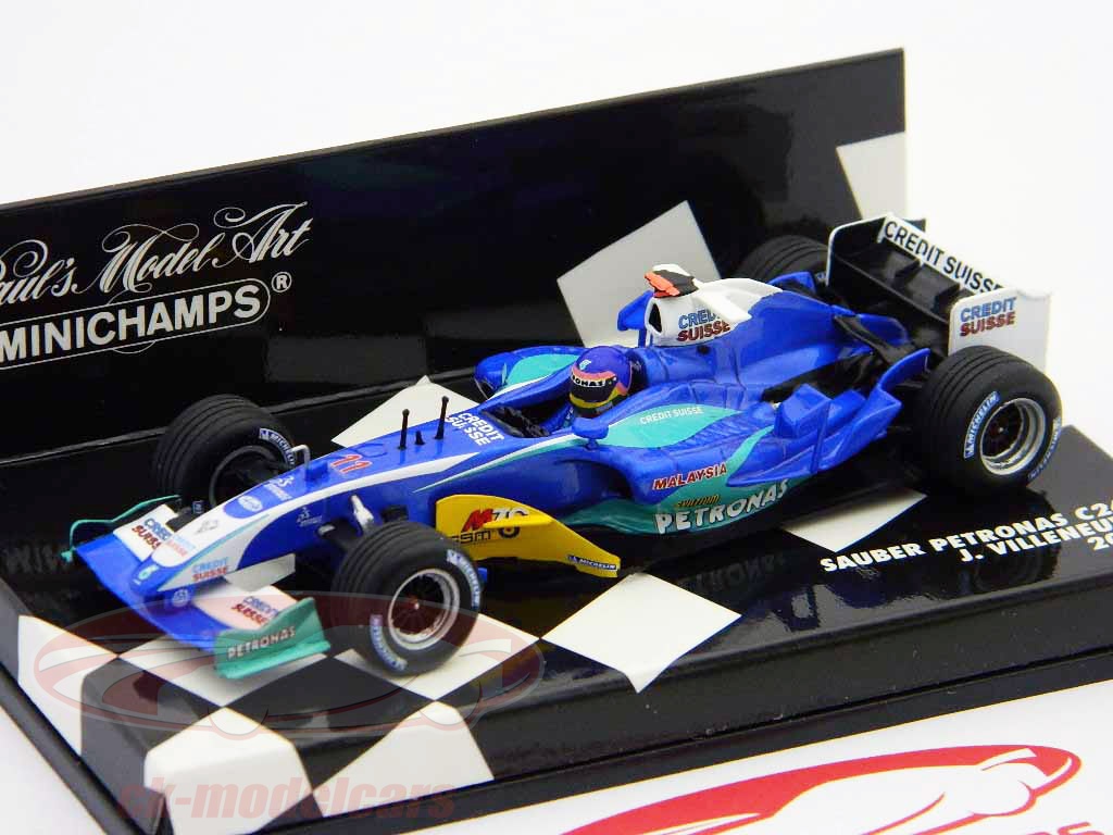 Minichamps 1:43 J. Villeneuve Sauber Petronas C24 Formula 1 2005 ...