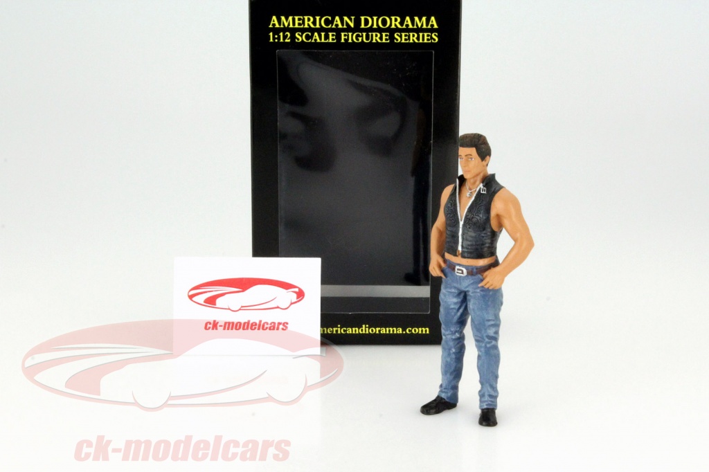 American Diorama 1:12 Biker Chris Figure AD23995 model car AD23995 ...
