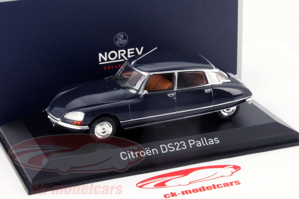 Norev 1:43 Citroen DS23 Pallas Year 1973 Orient blue 157059 model car ...