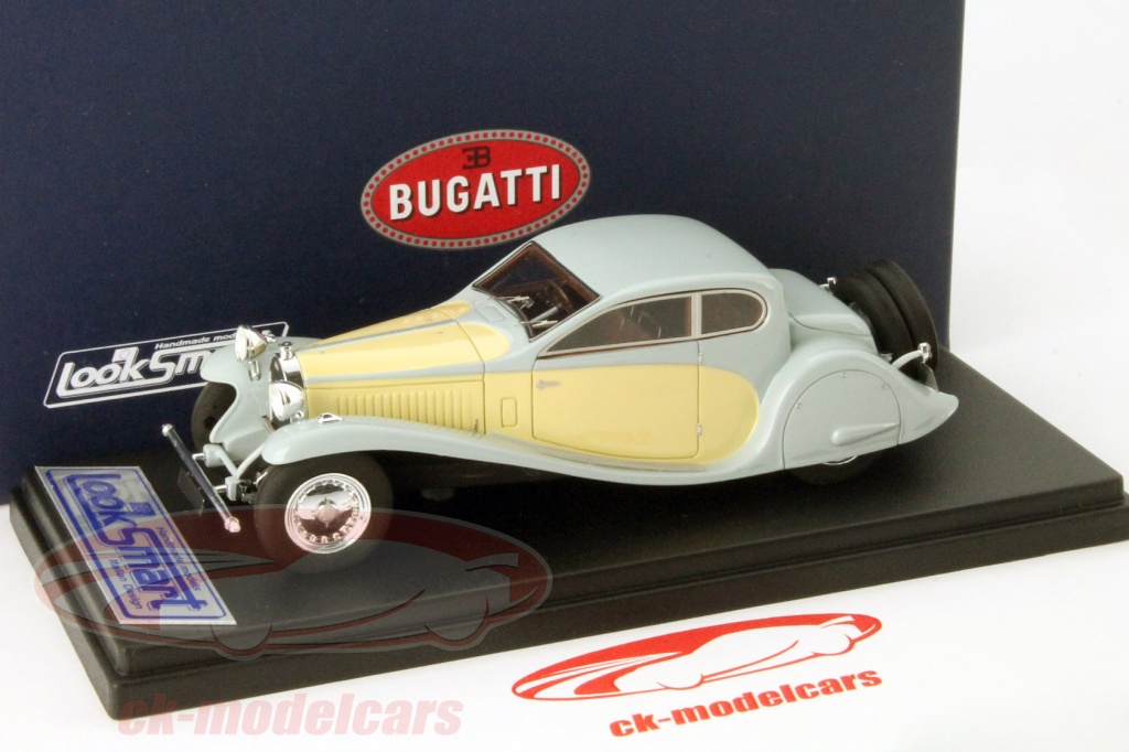 LookSmart 1:43 Bugatti Type 50 T Year 1930 light gray / cream LS428 ...