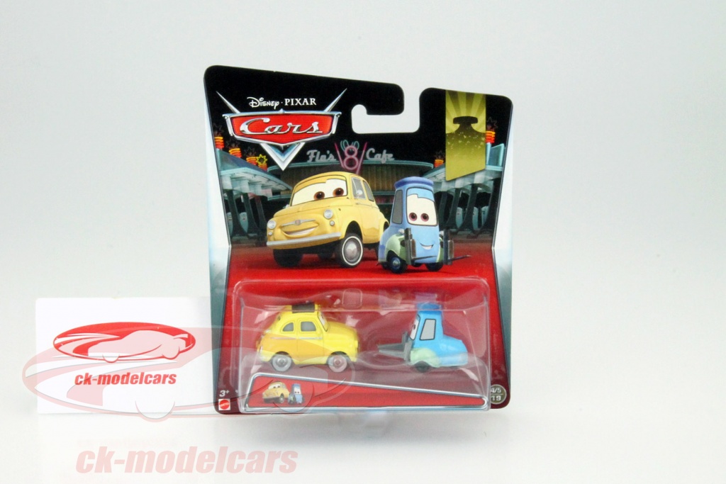 HotWheels 1:64 Luigi and Guido from the Movie Disney Cars 1 2006 BHX43 ...