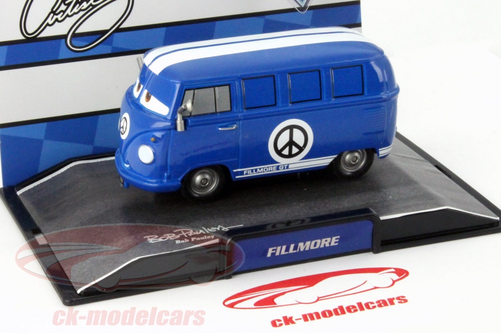 Disney 1:43 Fillmore Cars Bob Pauley Design blue 411033532275 model car ...