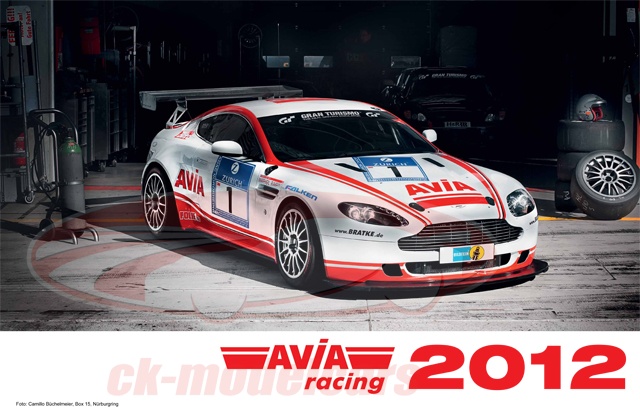 Avia Aston Martin Racing 24h Nuerburgring calender 2012 ...