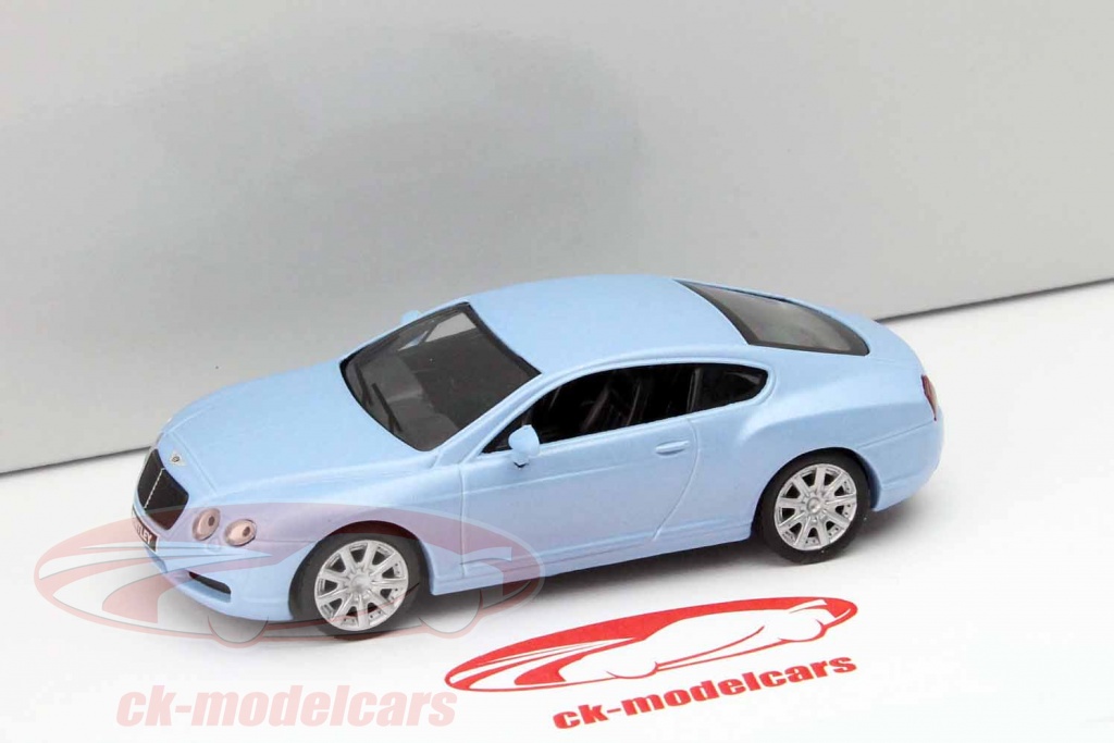 Altaya 1:43 Bentley Continental GT light blue MAG EF20 model car MAG EF20