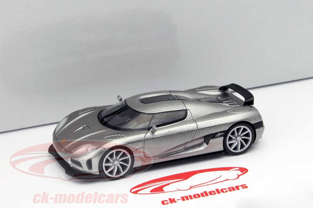 Altaya 1:43 Koenigsegg Agera 銀 MAG EF54 モデル 車 MAG EF54