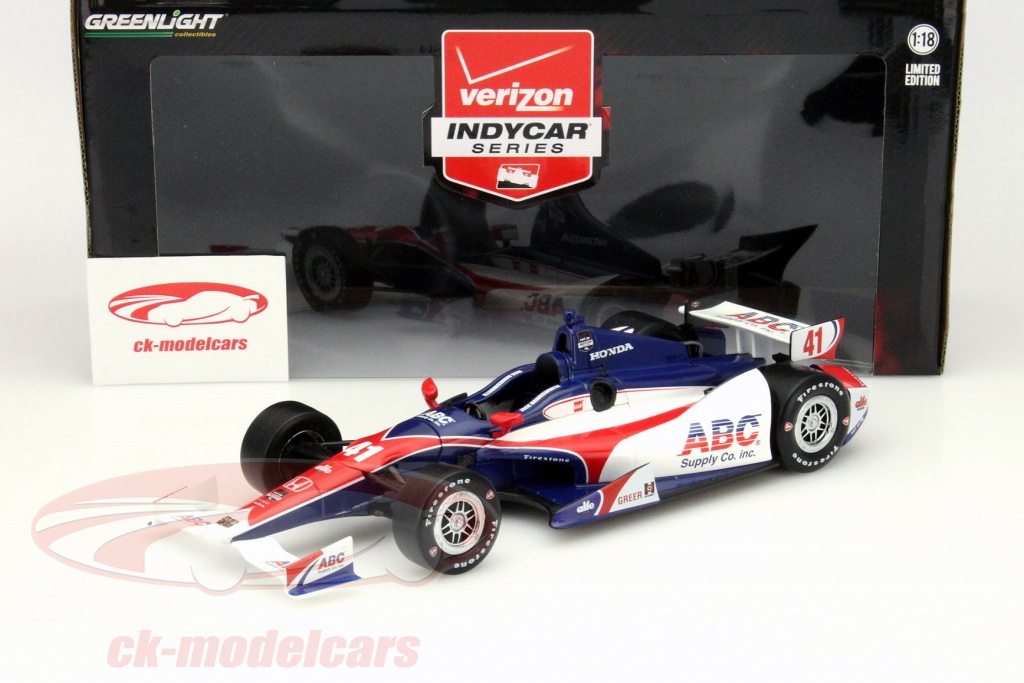Greenlight 1:18 J. Hawksworth Dallara-Honda #41 IndyCar Series 2015 A ...