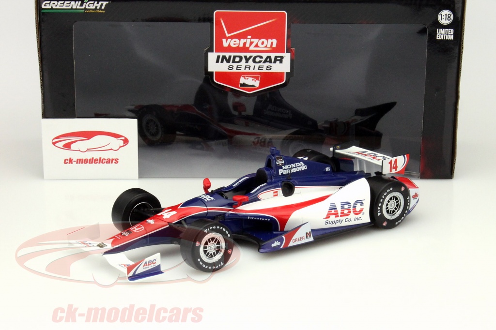 Greenlight 1:18 T. Sato Dallara-Honda #14 IndyCar Series 2015 A. J ...