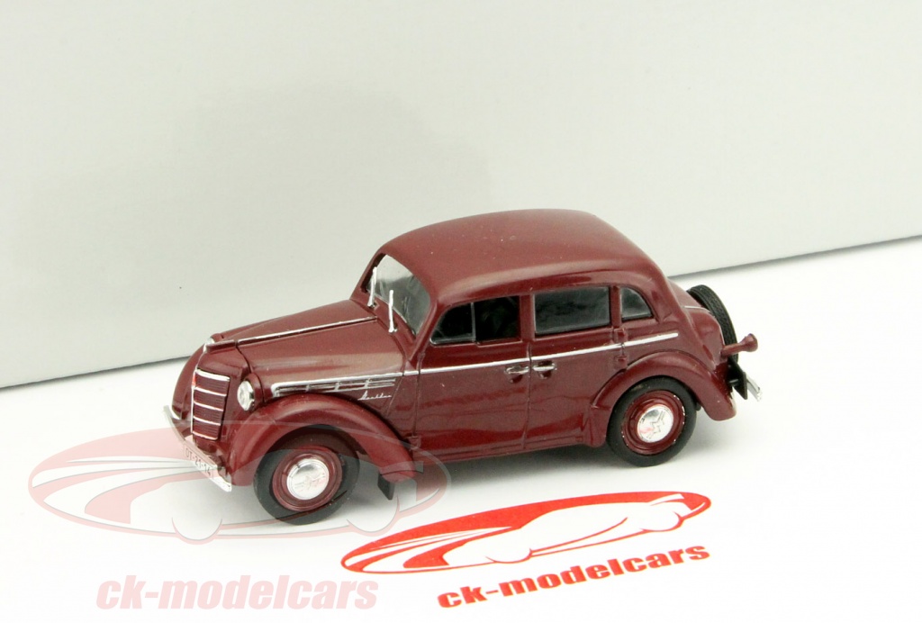 Altaya 1:43 Moskwitsch 400 dark red CK model car CK