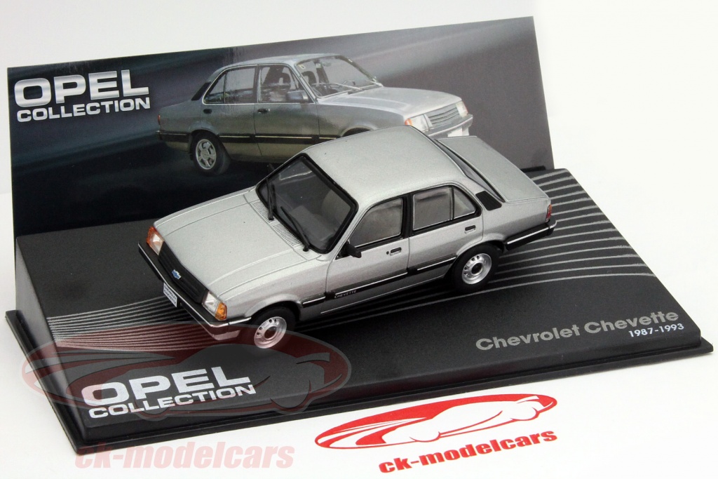 Altaya 1:43 Chevrolet Chevette Ano 1987 - 1993 prata metálico OC.118 ...