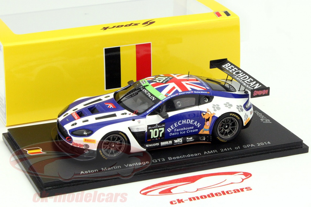 Spark 1:43 Aston Martin Vantage GT3 #107 24h Spa 2014 Beechdean ...