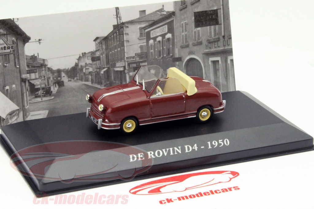 Altaya 1:43 De Rovin D4 イヤー 1950 ブラウン / ベージュ MAG GE29 モデル 車 MAG GE29