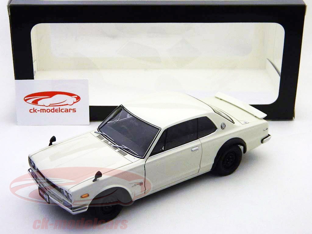 AUTOart 1:18 Nissan Skyline GT-R (KPGC10) 1st Gen. white 77383 model ...