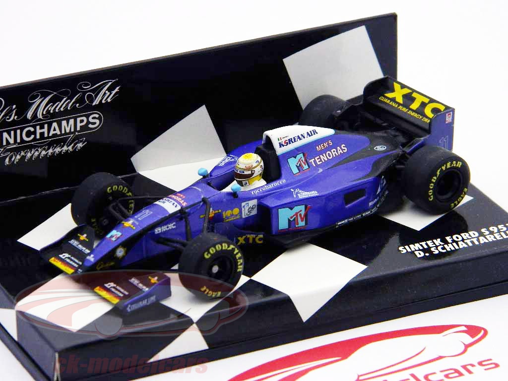 Minichamps 1:43 D. Schiattarella Simtek Ford S951 formula one 1995 ...