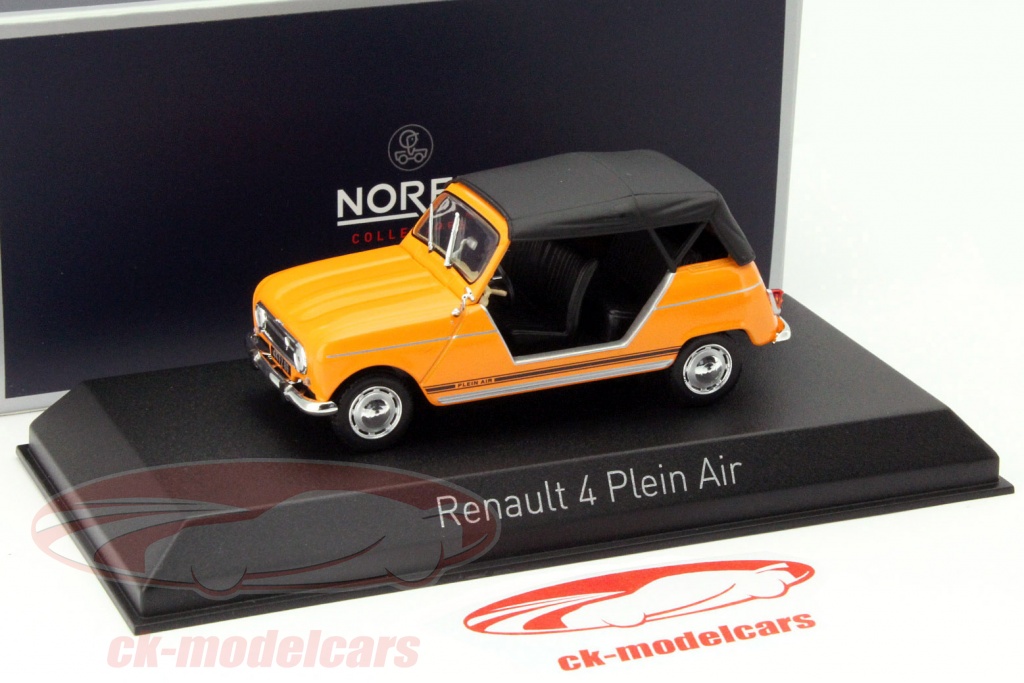 Norev 1:43 Renault 4L Plein Air Year 1968 orange 510044 model car ...