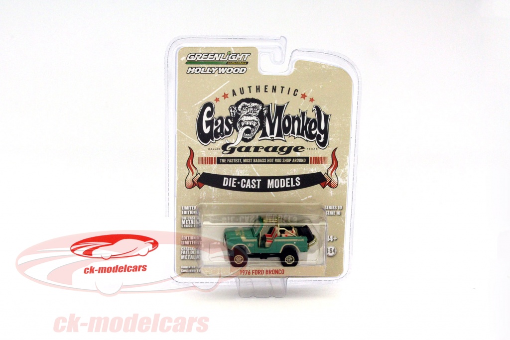 Greenlight 1:64 Ford Bronco out of the TV series Gas Monkey Garage ...
