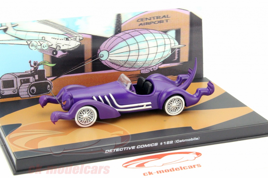 Altaya 1:43 Batman Detective Comics #122 Catmobile purple MAG EY28 ...