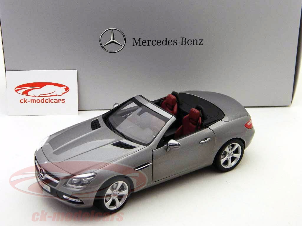 Minichamps 1:18 Mercedes-Benz SLK-Class silver metallic B6 696 0512 ...