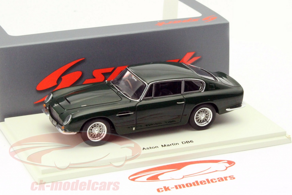 Spark 1:43 Aston Martin DB6 Year 1965 green S2172 model car S2172 ...