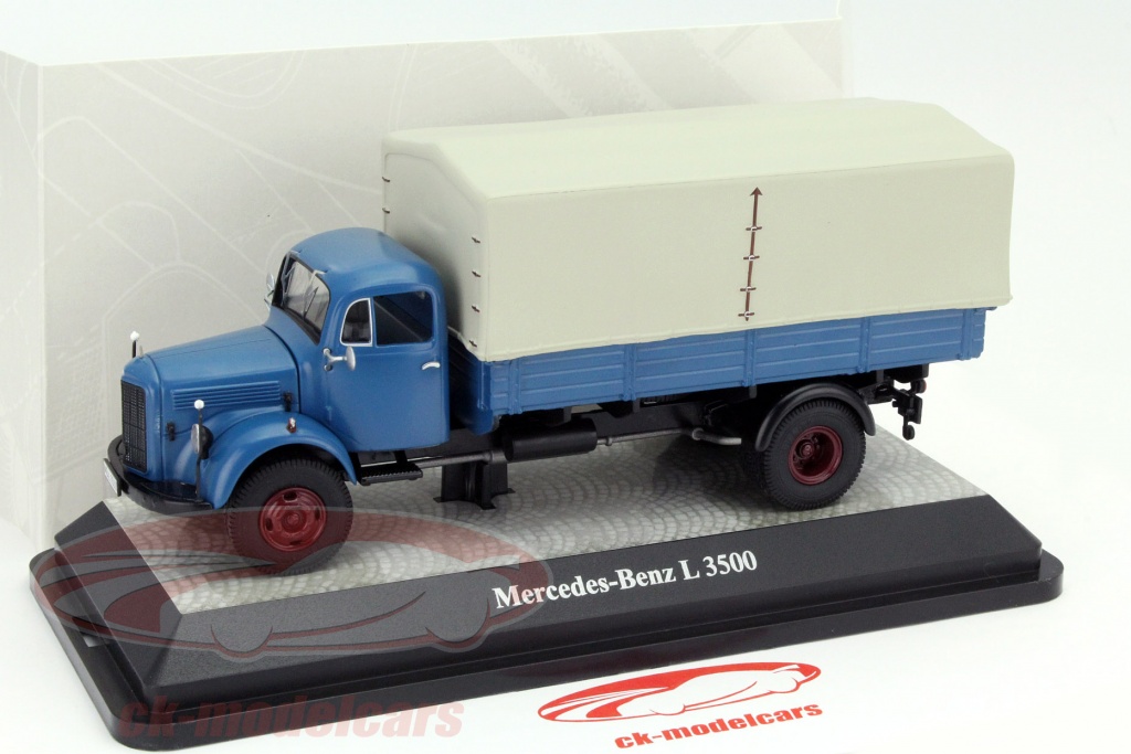 Premium Classixxs 1:43 Mercedes-Benz L3500 azul 12450 modelo coche 12450