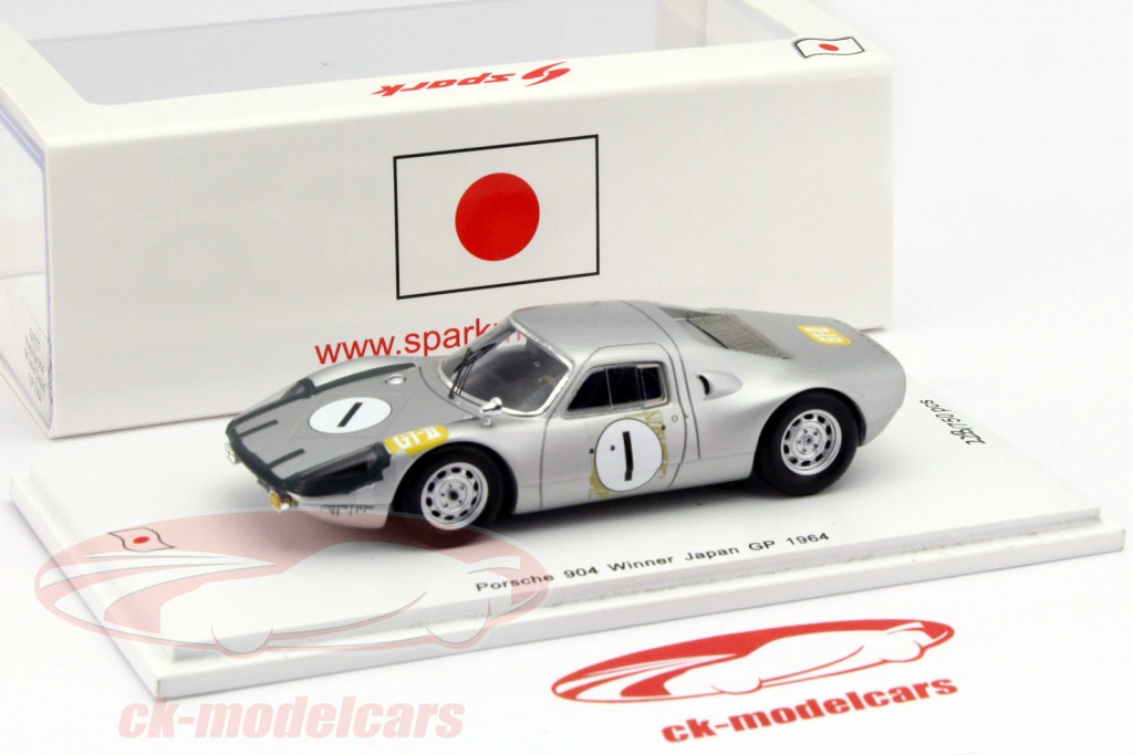 Spark 1:43 Porsche 904 #1 ウィナー 日本 GP 1964 SJ027 モデル 車 SJ027 9580006760272