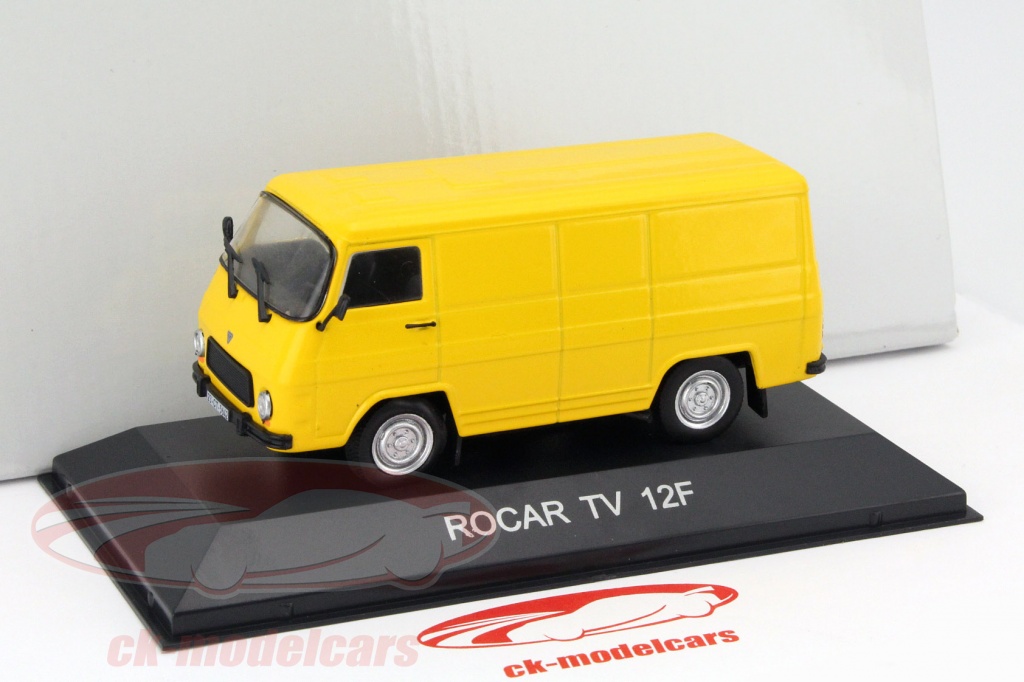 Altaya 1:43 Rocar TV 12F yellow CK920381 model car CK920381