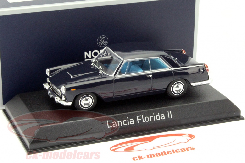 Norev 1:43 Lancia Florida II Année 1957 bleu foncé 780041 modèle voiture 780041 3551097800419