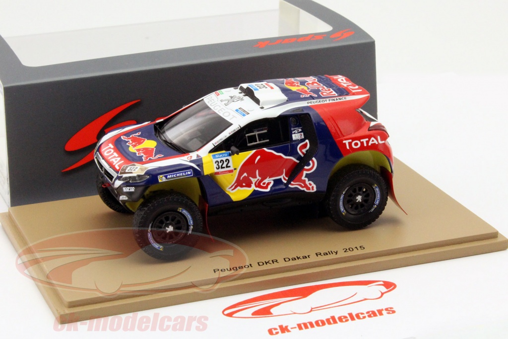 Spark 1:43 Peugeot DKR #322 Rally Dakar 2015 Despres, Picard S4456 ...
