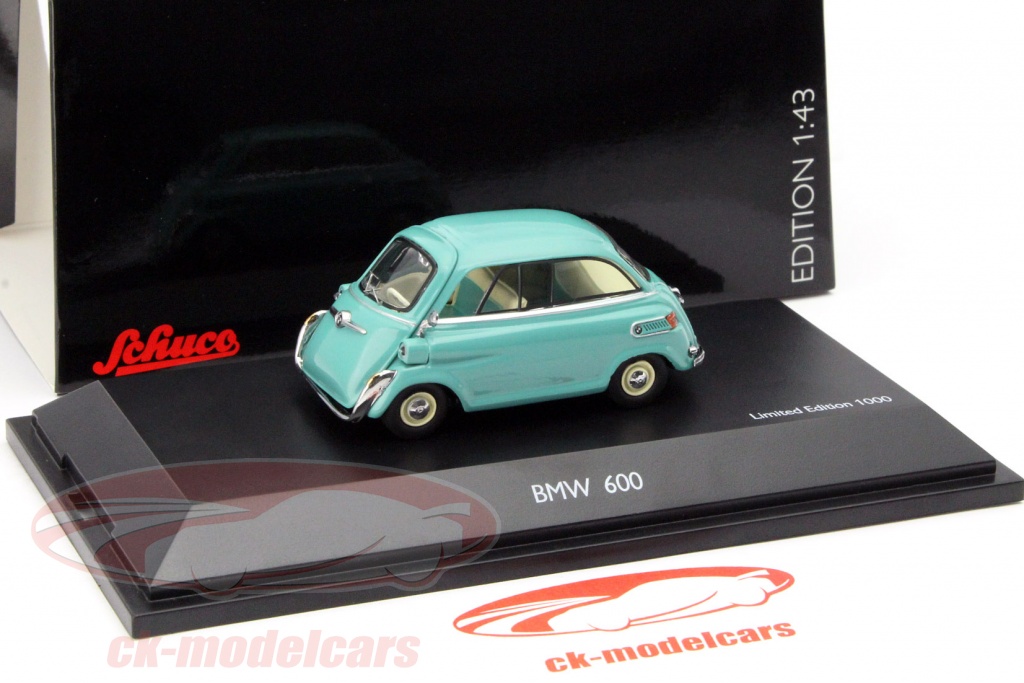 Schuco 1:43 BMW 600 turquoise 450235500 model car 450235500 4007864023554