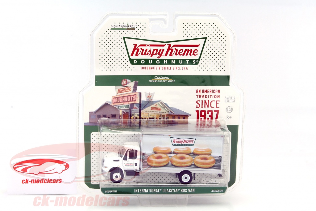 Greenlight 1:64 International DuraStar Krispy Kreme Doughnuts Box Van ...