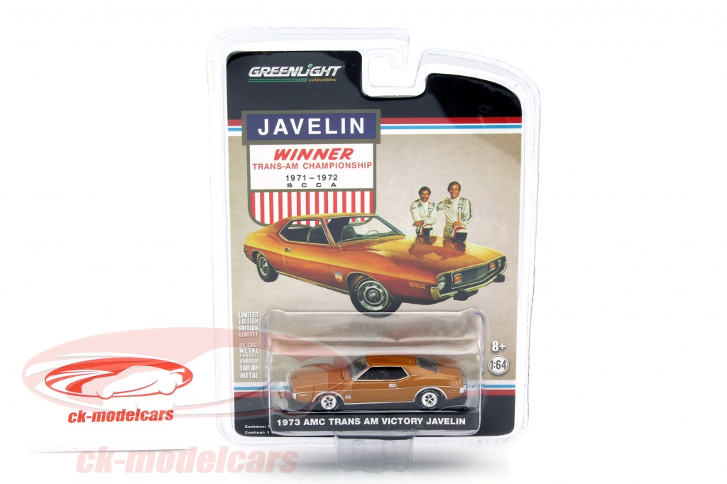 Greenlight 1:64 AMC Trans Am Javelin Winner Trans-Am Championship 1971 ...