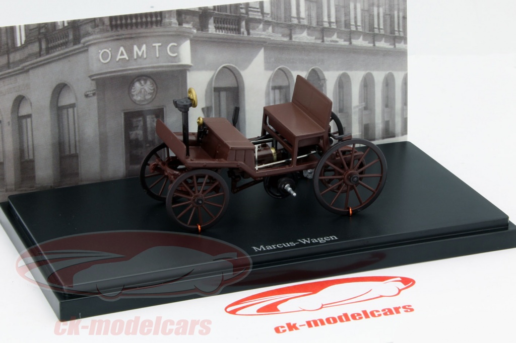 AutoCult 1:43 Marcus-Wagen brown 11966 model car 11966 9004160119665
