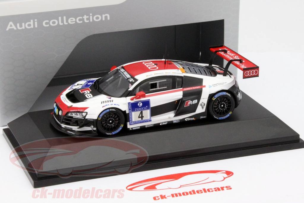 Spark 1:43 Audi R8 LMS Ultra #4 Winner 24h Nürburgring 2014 Haase ...