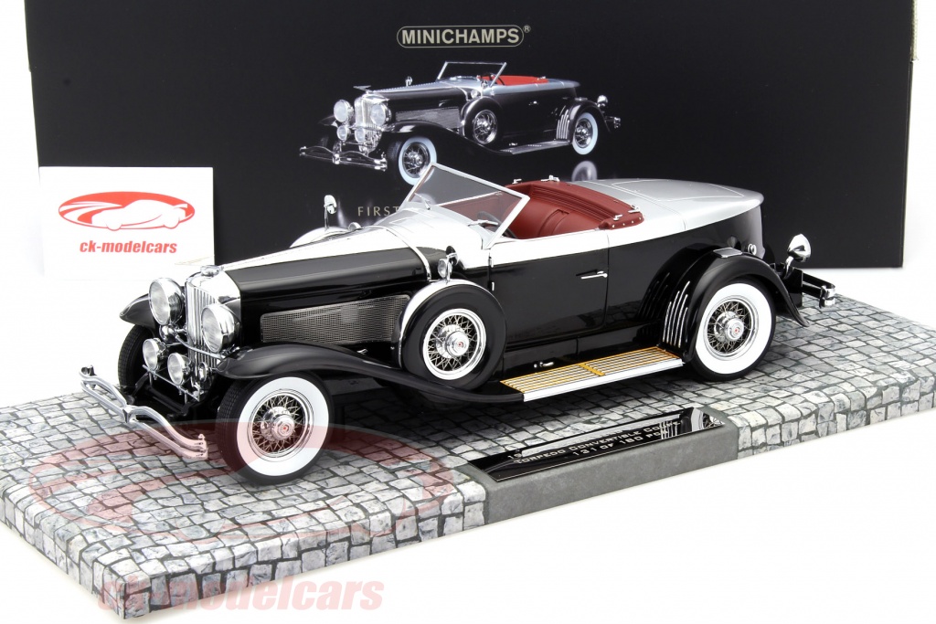 Minichamps 1:18 Duesenberg Model J Torpedo Convertible Coupe Bj. 1929 ...