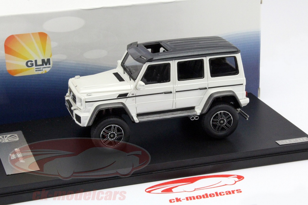 Great Lighting Models 1:43 Mercedes-Benz G500 4x4 Year 2015 white GLM ...