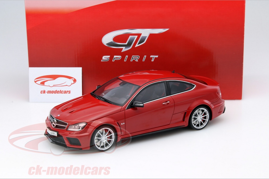 GT-SPIRIT 1:18 Mercedes-Benz C63 AMG Black Series mars red GT065 model ...