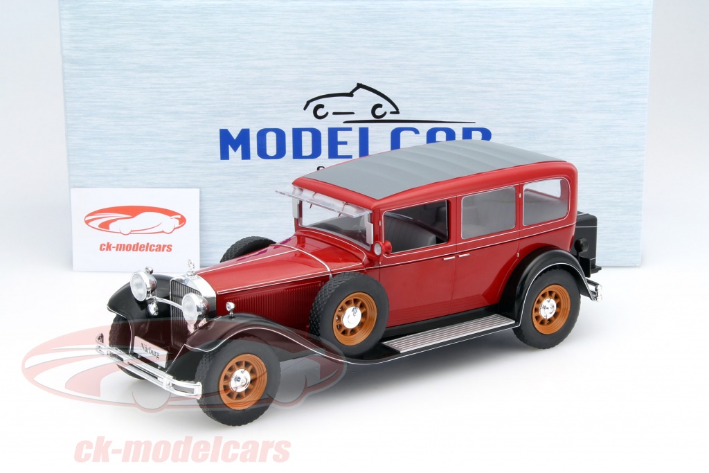 ModelCarGroup 1:18 Mercedes-Benz Typ Nürburg 460/460 K red / black ...