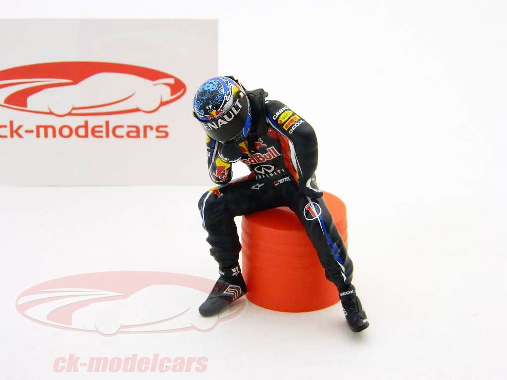 TopModelCollection 1:18 S. Vettel driver figure formula one ...