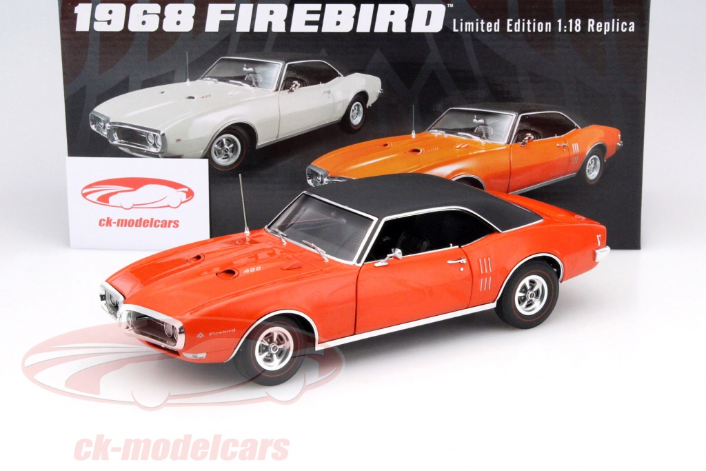 GMP 1:18 Pontiac Firebird Year 1968 orange 1805205 model car 1805205