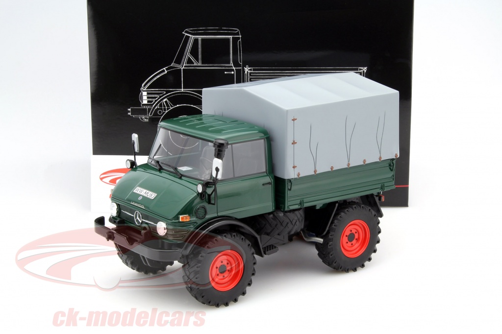 Premium Classixxs 1:18 Mercedes-Benz Unimog 406 Pritsche with plans ...